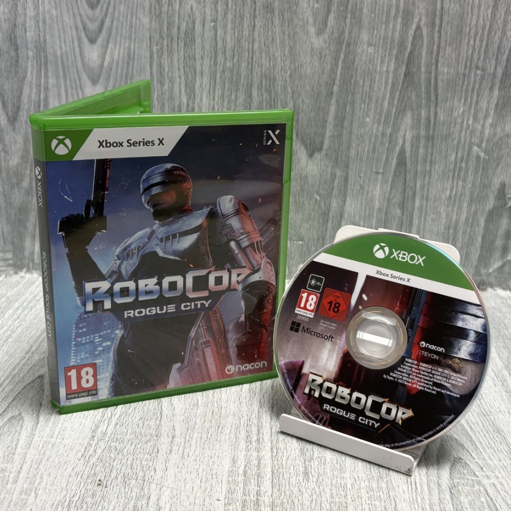 Pre-owned MICROSOFT XBOX SERIES X: ROBOCOP ROGUE CITY - Own4Less